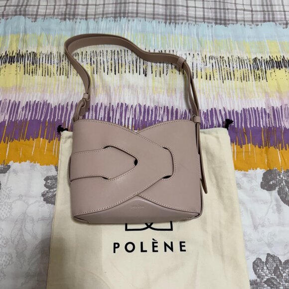 Polene | Bags | Polene Nodde Edition Smooth Chalk | Poshmark